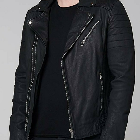 Goosecraft | Jackets & Coats | Goosecraft 925 Biker Leather Jacket ...